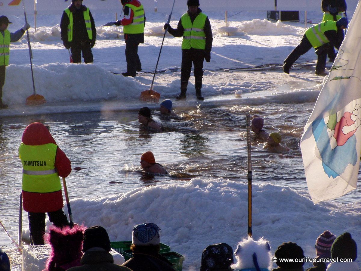 My first ice swimming experience - Our Life, Our Travel