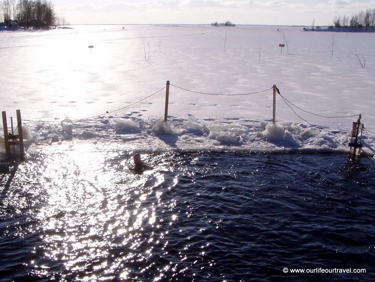 My first ice swimming experience - Our Life, Our Travel