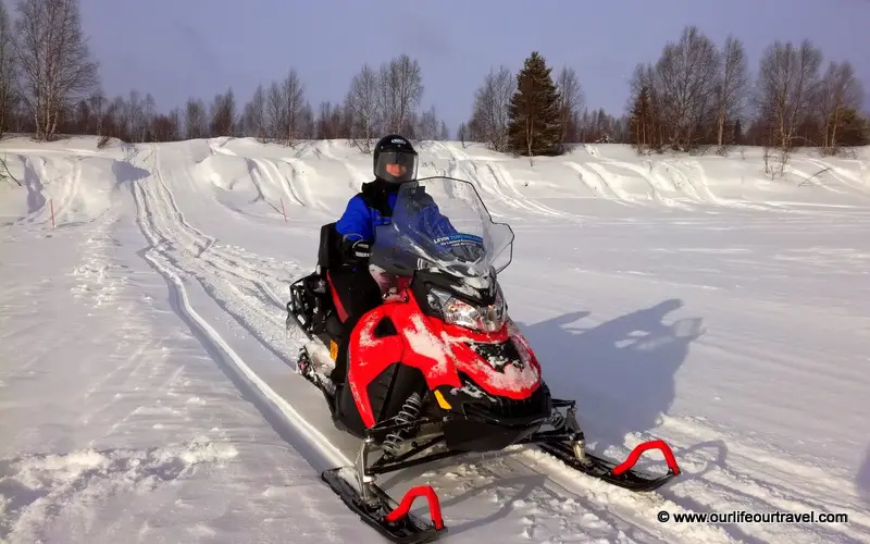Lappish Adventure: Exploring Levi's Surrounding by Snowmobile - Our ...