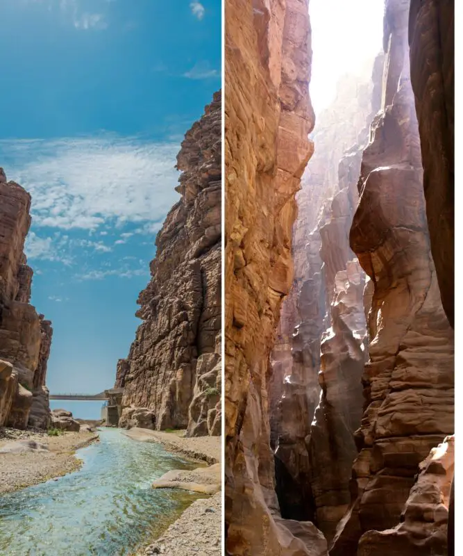 Wadi Mujib Siq trail "hike" - everything you need to know about it ...